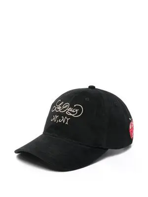 LES DEUX Orchard Dad Cap - Black