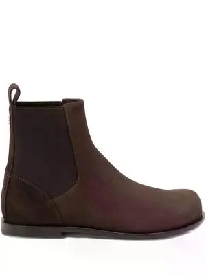 Fendi Elastic-panel Suede Boots