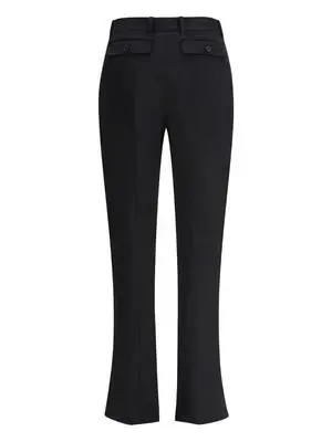 Alexander McQueen Pressed-crease Trousers