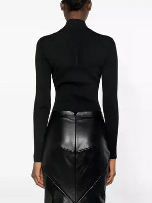 Givenchy High-neck Logo Bodysuit