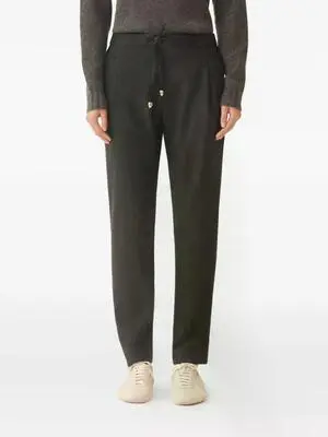 Fabiana Filippi Drawstring-fastening Wool-blend Pants