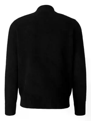 GRAN SASSO Zip-front Ribbed Cardigan