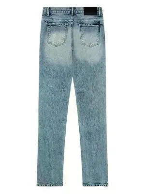 RtA Bryant Distressed Bootcut Jeans