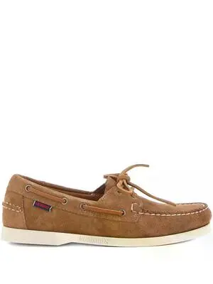 SEBAGO Suede Boat Shoes - Brown