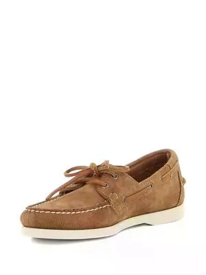 SEBAGO Suede Boat Shoes - Brown