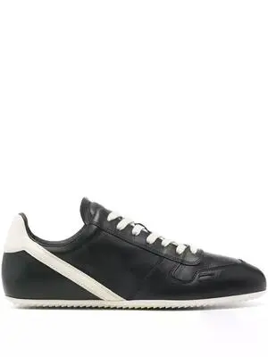Rick Owens Minimalist Lace-up Sneakers - Black
