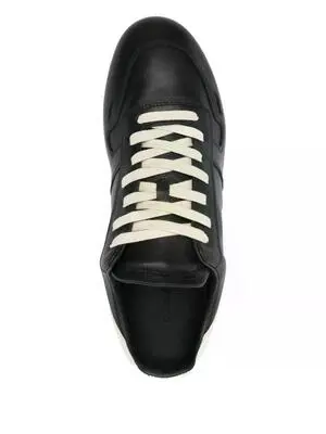 Rick Owens Minimalist Lace-up Sneakers - Black