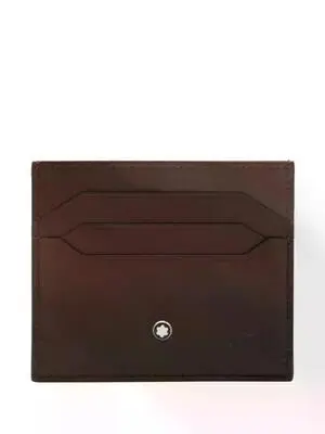 Montblanc Leather Cardholder - Brown