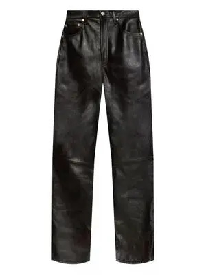 Rag & Bone Leather Panelled Trousers