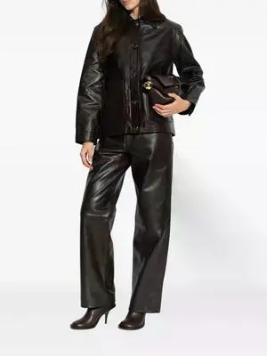 Rag & Bone Leather Panelled Trousers