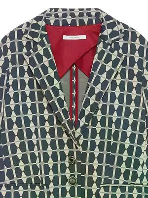 Malìparmi Geometric-pattern Blazer