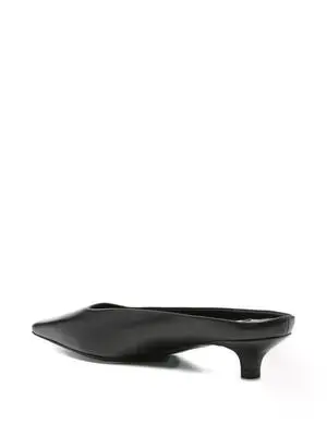 TOTEME Square-toe Leather Mules