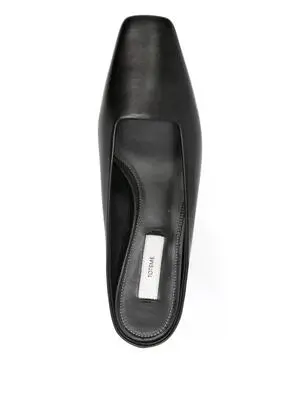 TOTEME Square-toe Leather Mules