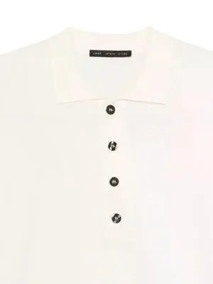 LOW BRAND Button-placket Polo Shirt