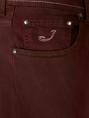 Jacob Cohen Logo-embroidered Jeans