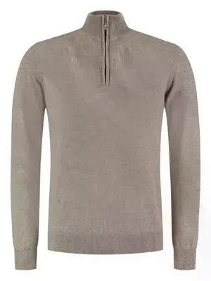 DORIANI Half-zip Sweater