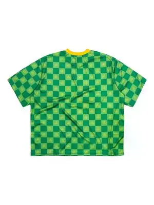 SINCLAIR Checkerboard-pattern T-shirt