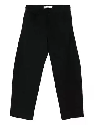 Sefr Black Wash Bottoms For Men