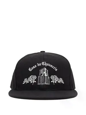 WILLY CHAVARRIA Casa De Chavarria Embroidered Cap - Black