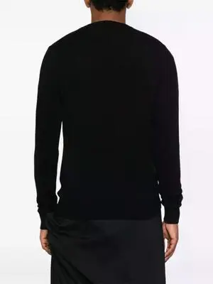 Play Comme Des Garcon Logo-patch Sweater