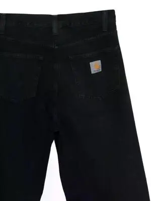 Carhartt Work In Progress Straight Leg Cotton Jeans - Blue