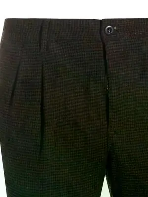 Incotex Pleated Check Trousers