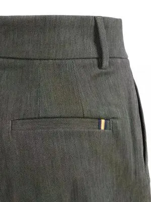 K-WAY Belt-loops Straight Trousers - Grey