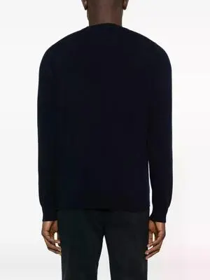 Alpha Studio Round-neck Cashmere Sweater