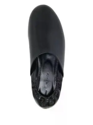 Proenza Schouler Elasticated-back Leather Slippers