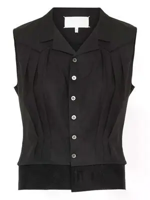 Pleated Vests For Women