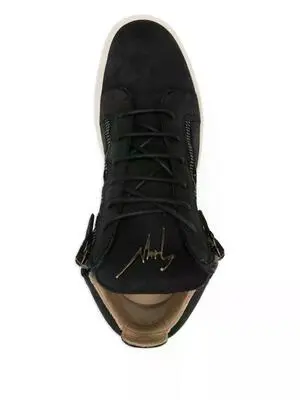 GIUSEPPE ZANOTTI Suede Sneakers