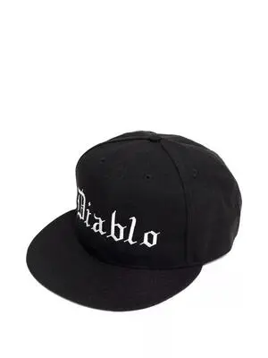 WILLY CHAVARRIA Diablo Embroidered Cap - Black