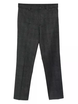 Hugo Straight-leg Checked Trousers