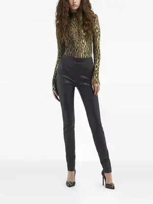 Roberto Cavalli Leather Trousers
