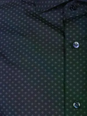 BARBA NAPOLI Printed Cotton Shirt