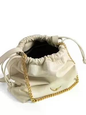 Zadig&Voltaire Chain-embellished Drawstring Bag