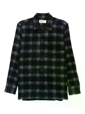 Universal Works Checked Wool Shirt