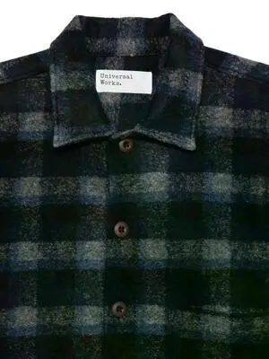 Universal Works Checked Wool Shirt