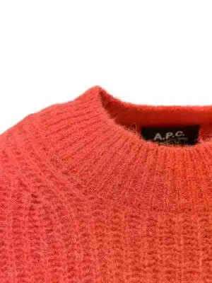 A.p.c. Ribbed High-neck Sweater