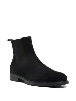 DOUCAL'S Elastic-panel Suede Boots