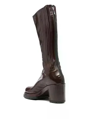 SAPIO Leather Knee-high Boots