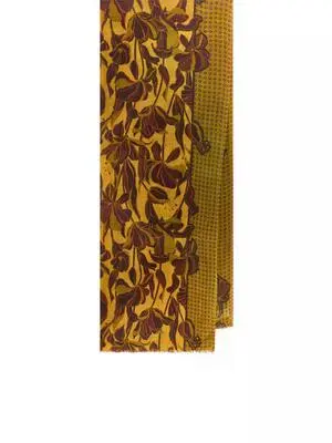 Malìparmi Floral-print Patterned Scarf