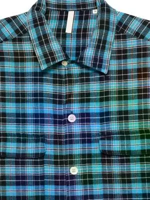 SUNFLOWER Pocket Checked Shirt