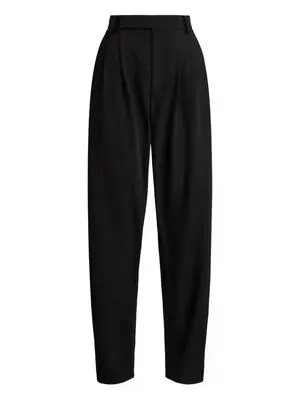 Ralph Lauren Black Pleated Trousers