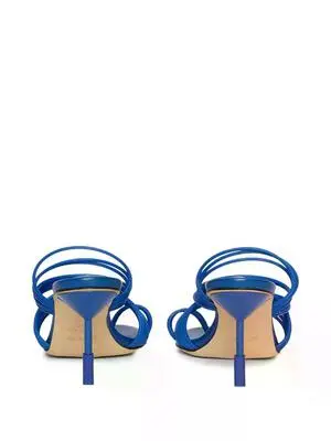 MSGM Heeled Leather Sandals