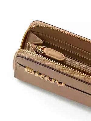 Dkny Logo-lettering Zip-around Wallet