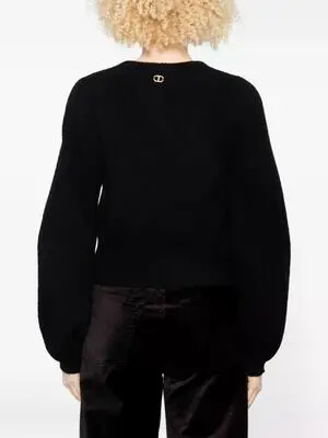 TWINSET V-neck Long-sleeve Sweater