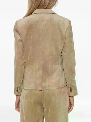 Munthe Corduroy Single-breasted Blazer - Neutrals