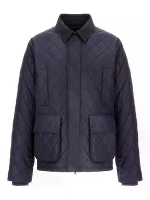 Herno Quilted Diamond-pattern Jacket