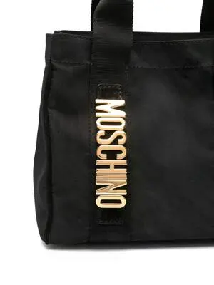 Moschino Logo-plaque Tote Bag